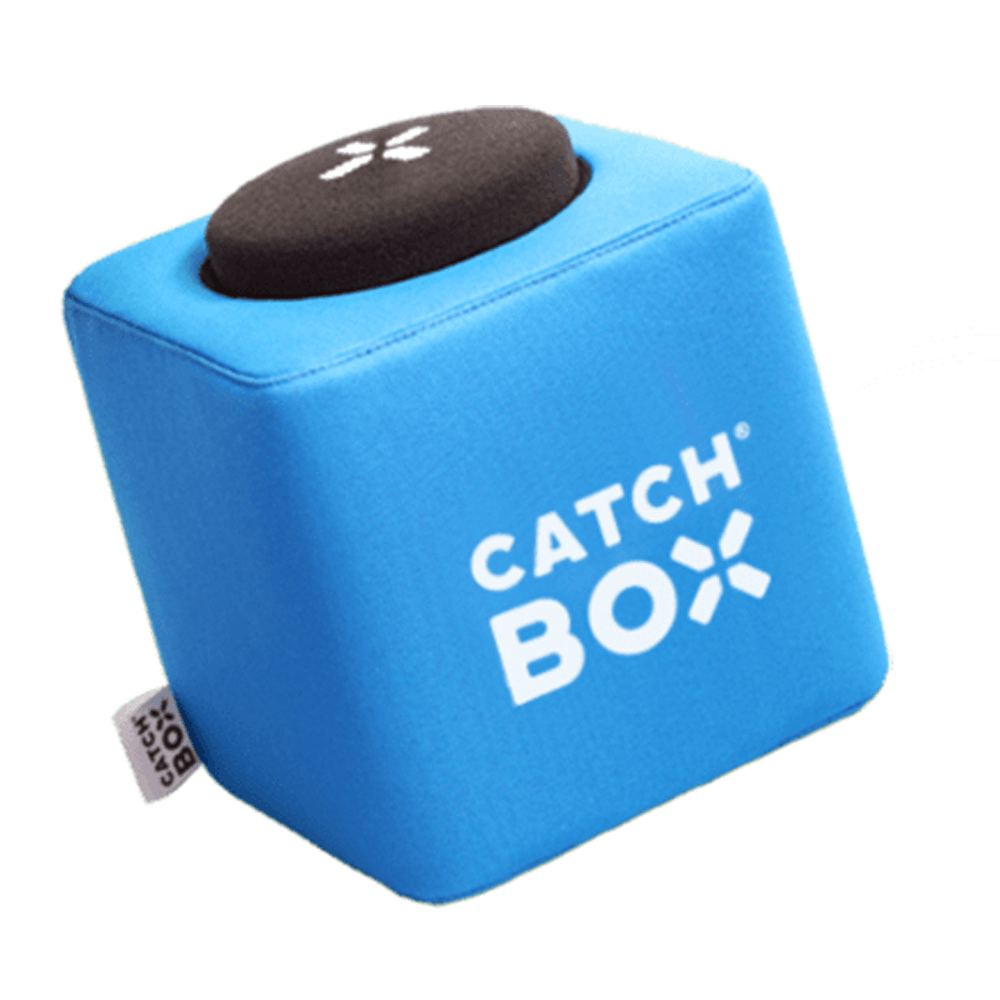 Catchbox Throwable Microphone - Blue - White Event Production | Event ...